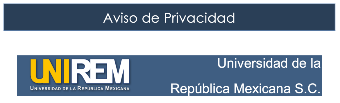 Política de privacidad – UNIREM | Vive UNIREM